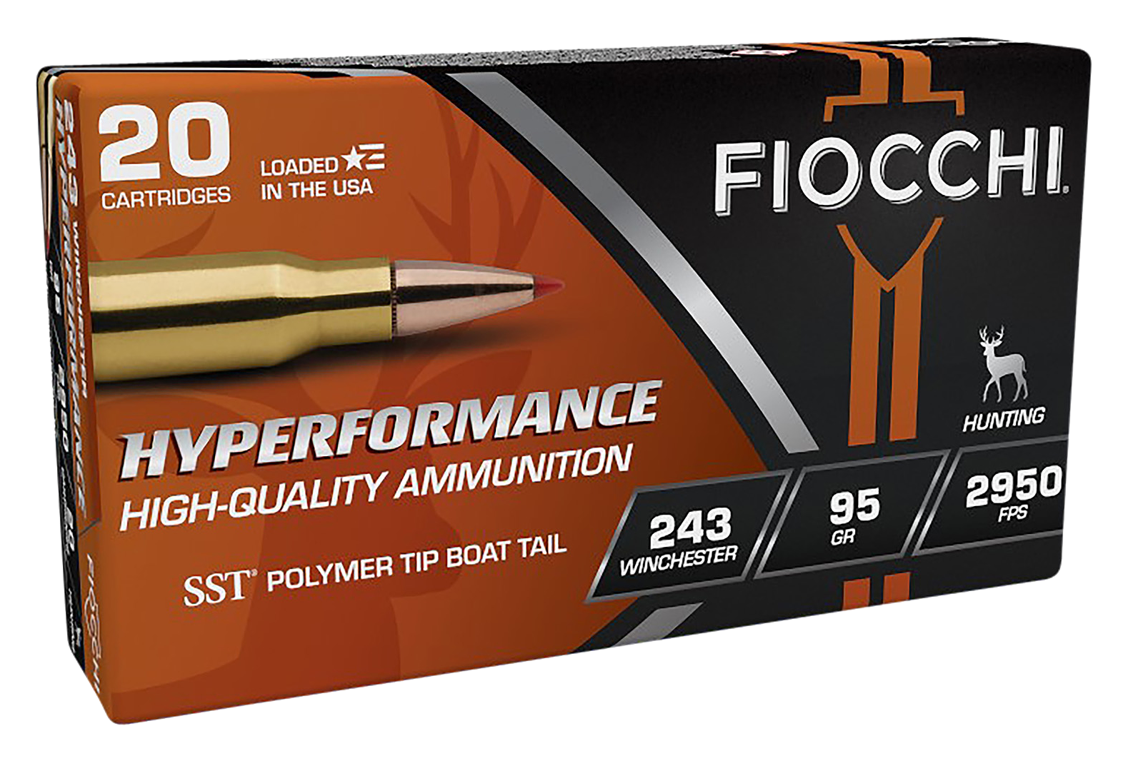 Fiocchi Extrema .243 Winchester 95 Grain Centerfire Rifle Ammo | Bass ...